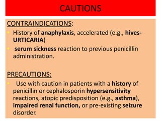 Antibiotics | PPTX