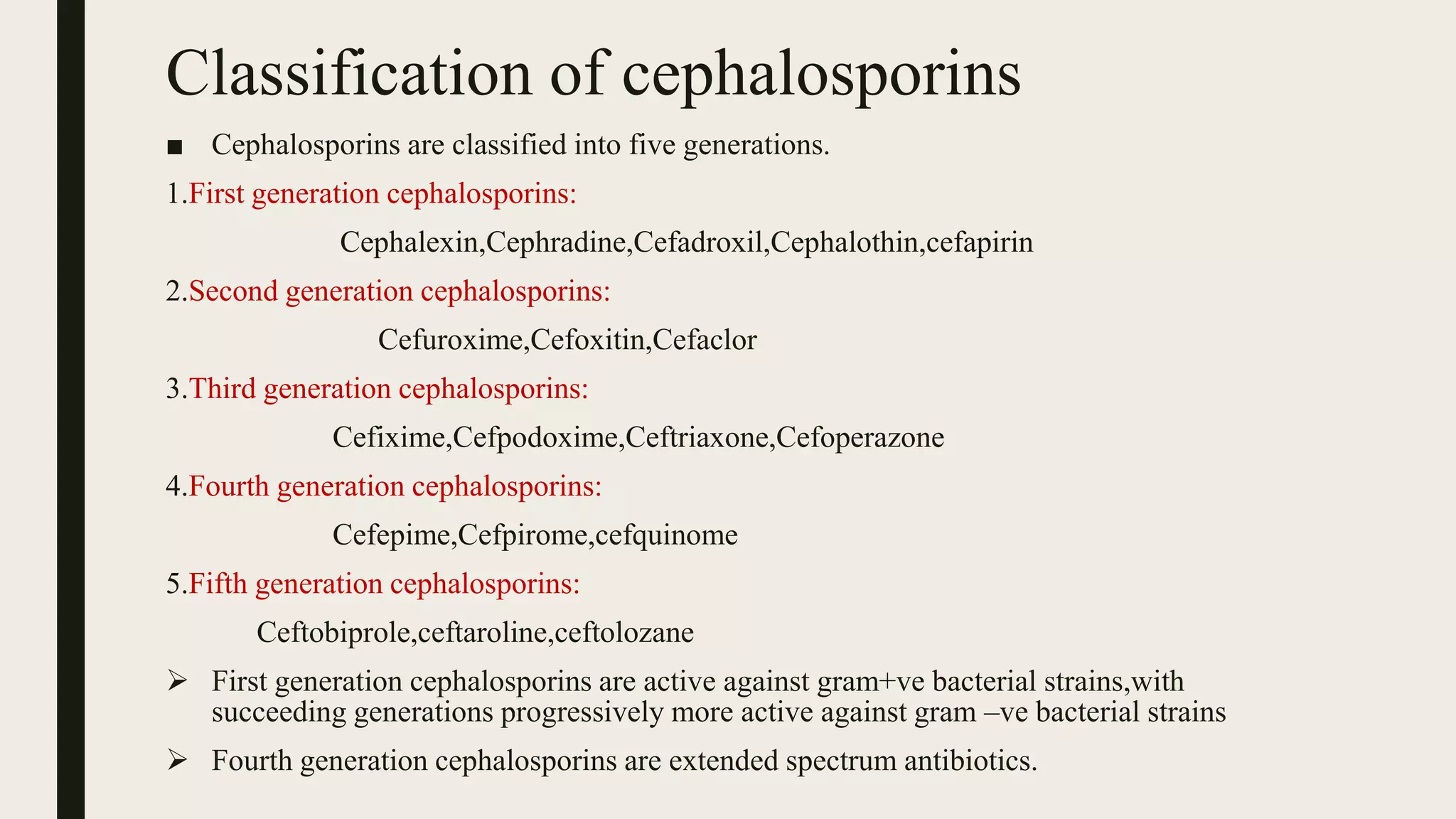 Antibiotics - Medicinal chemistry | PPTX