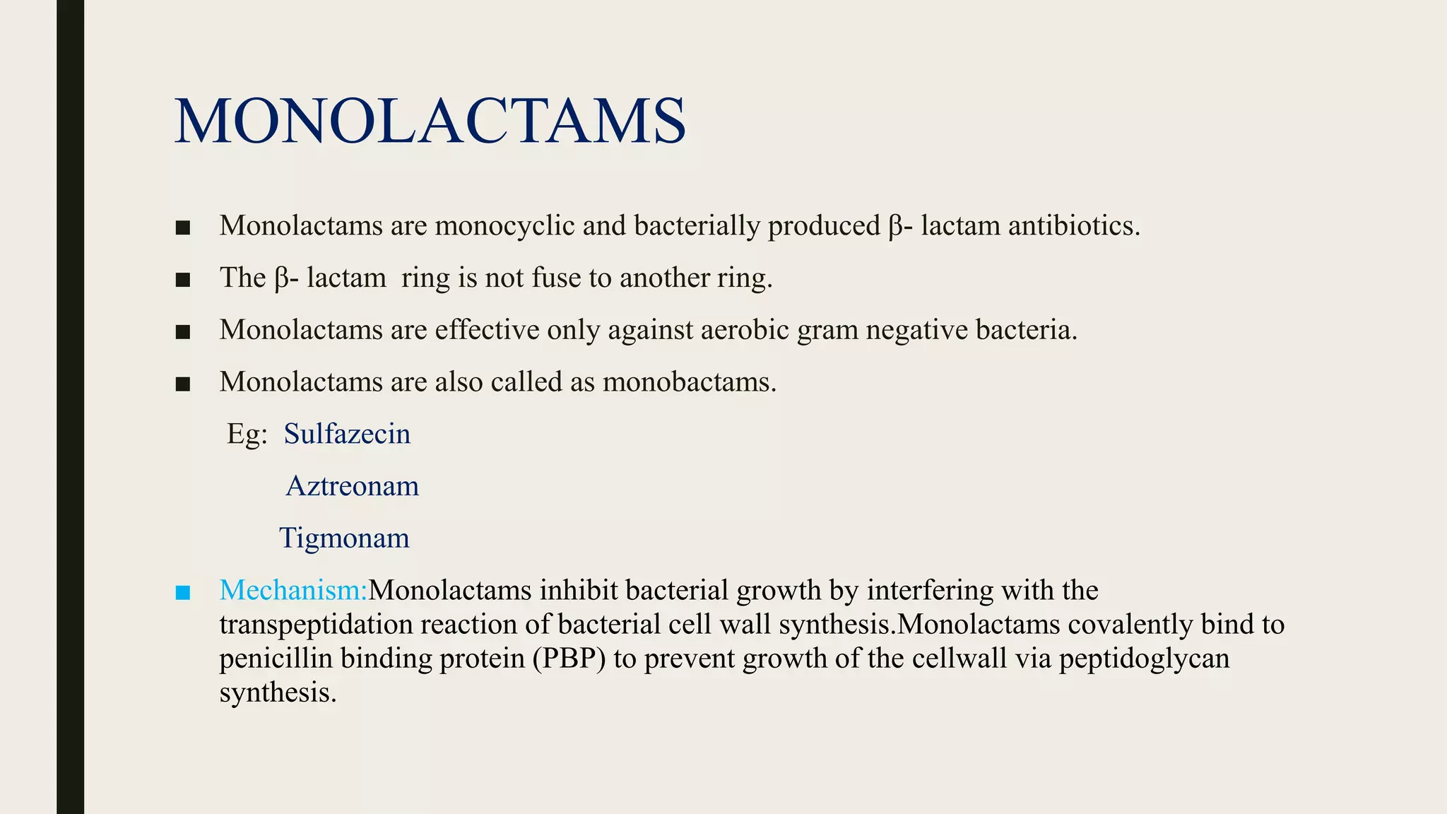 Antibiotics - Medicinal chemistry | PPTX