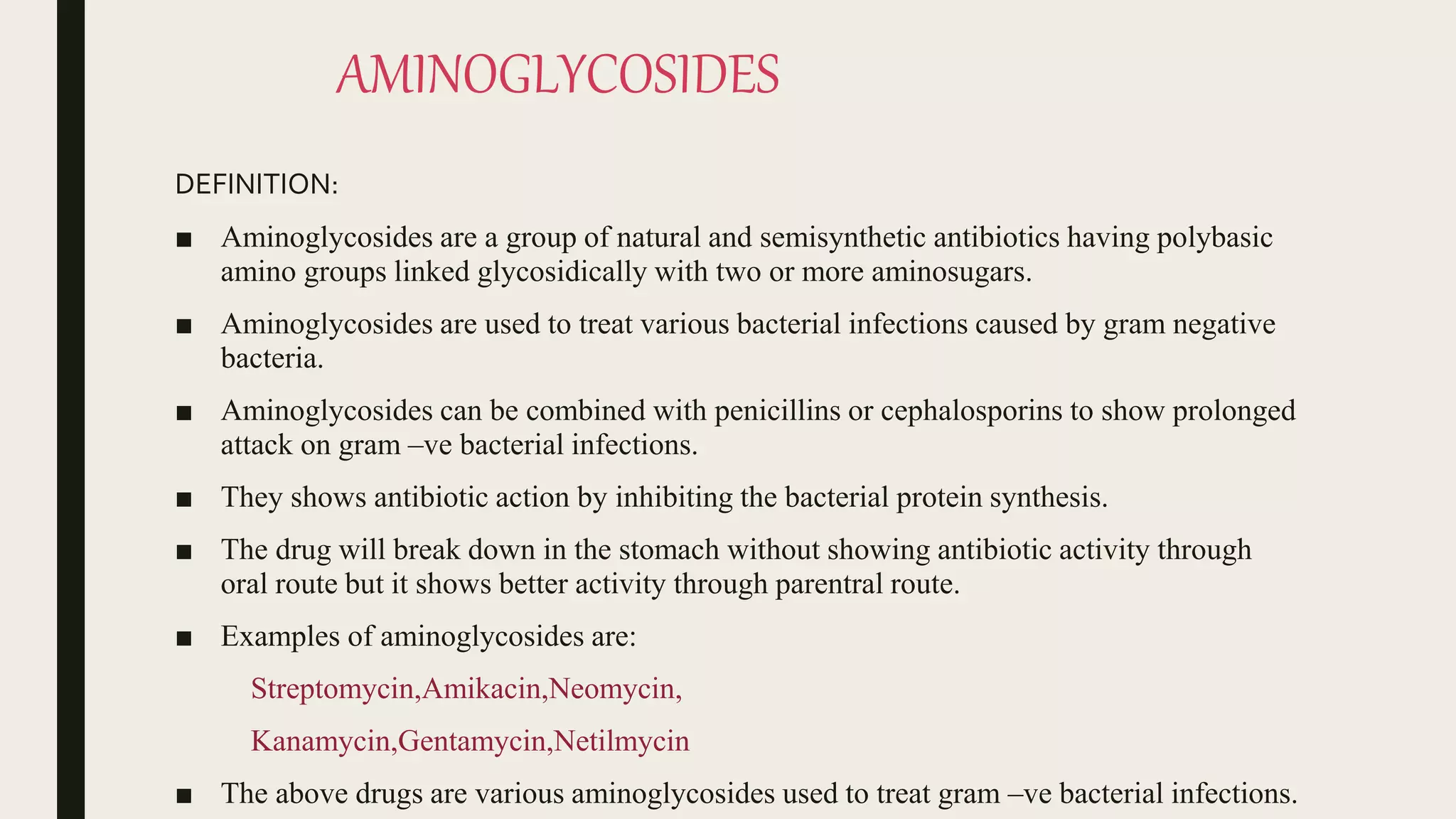 Antibiotics - Medicinal chemistry | PPTX