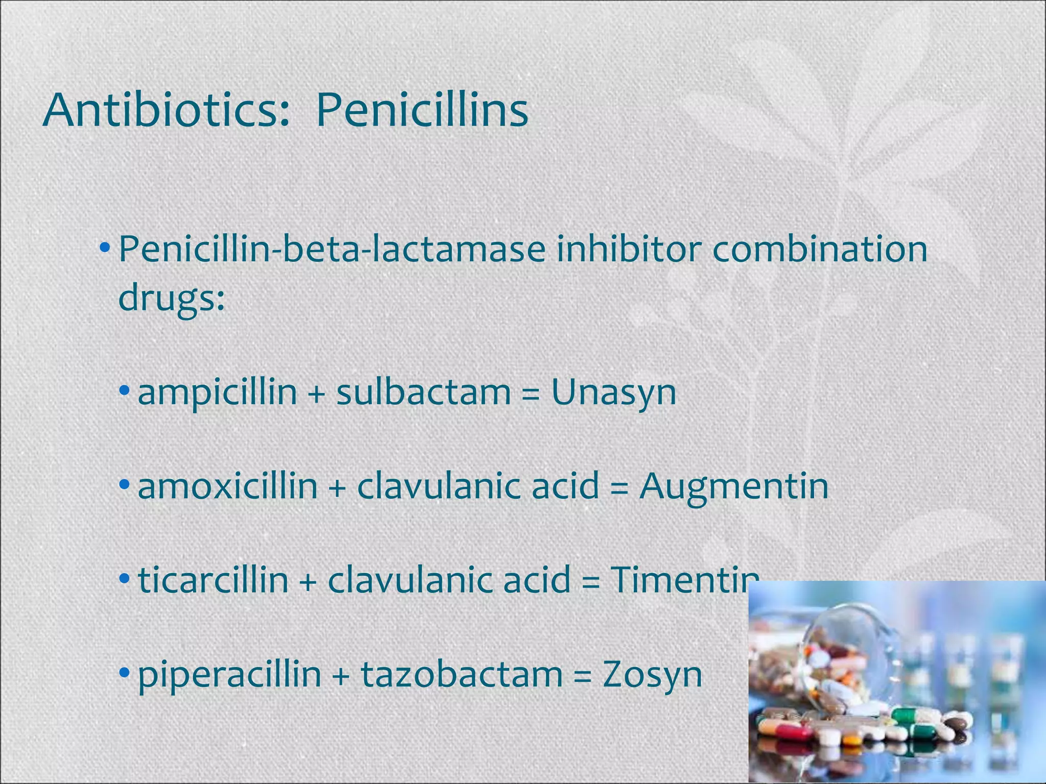 Antibiotics-a detailed classification | a detailed pharmacological ...