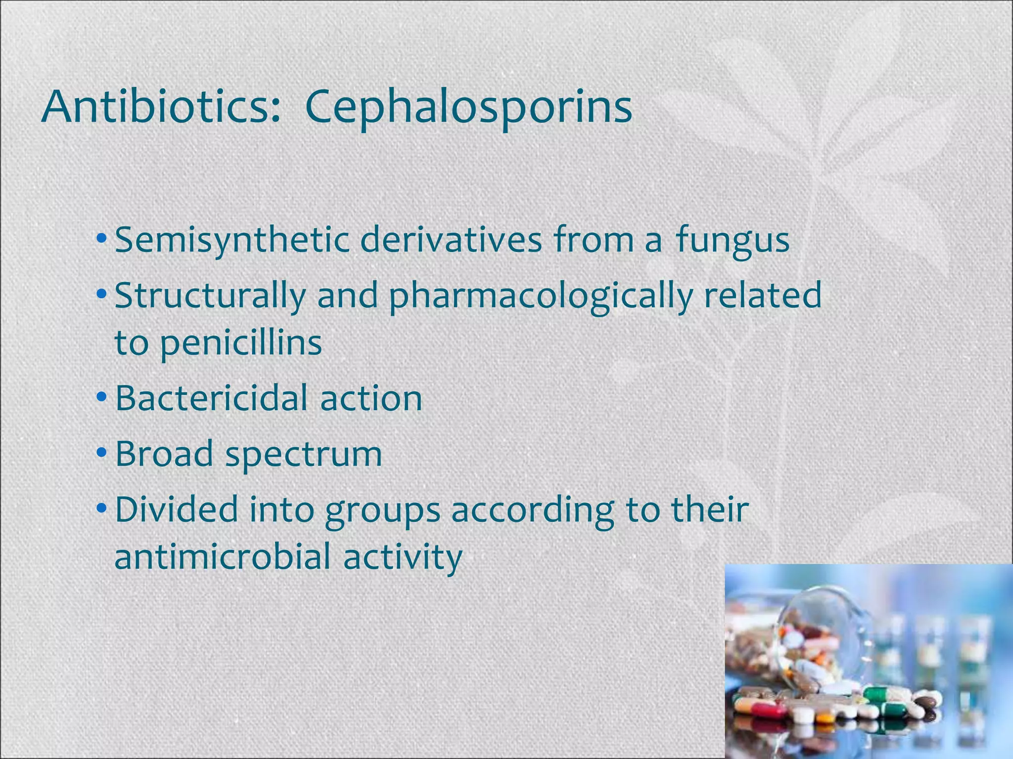 Antibiotics-a detailed classification | a detailed pharmacological ...