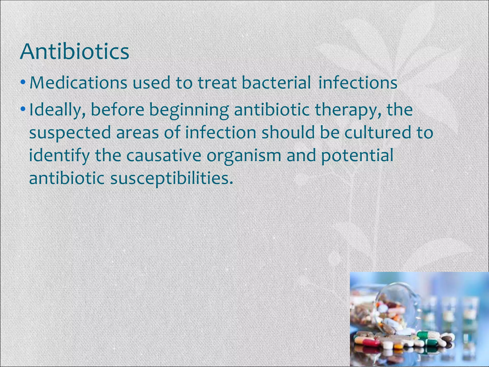 Antibiotics-a detailed classification | a detailed pharmacological ...
