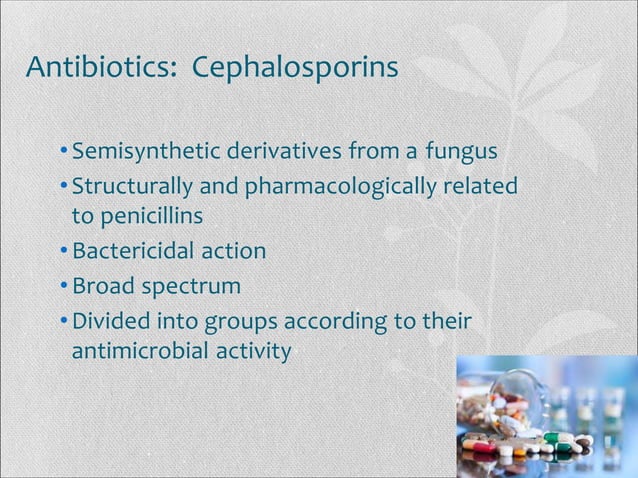 Antibiotics-a detailed classification | a detailed pharmacological ...