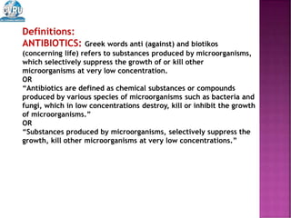 Antibiotics | PDF