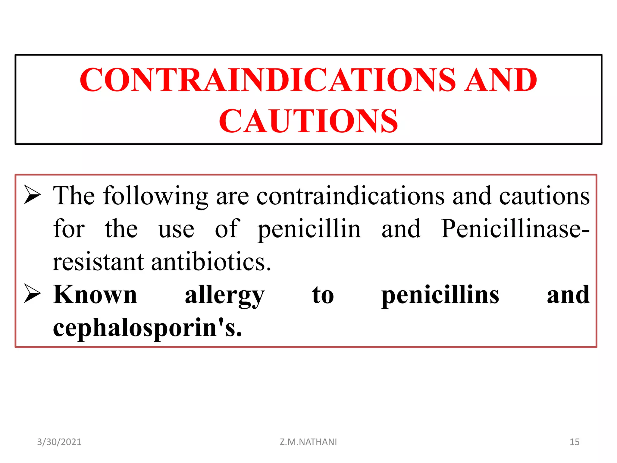 Antibiotics (Penicillin) | PPTX