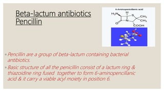 Antibiotics | PPTX | Chemistry | Science
