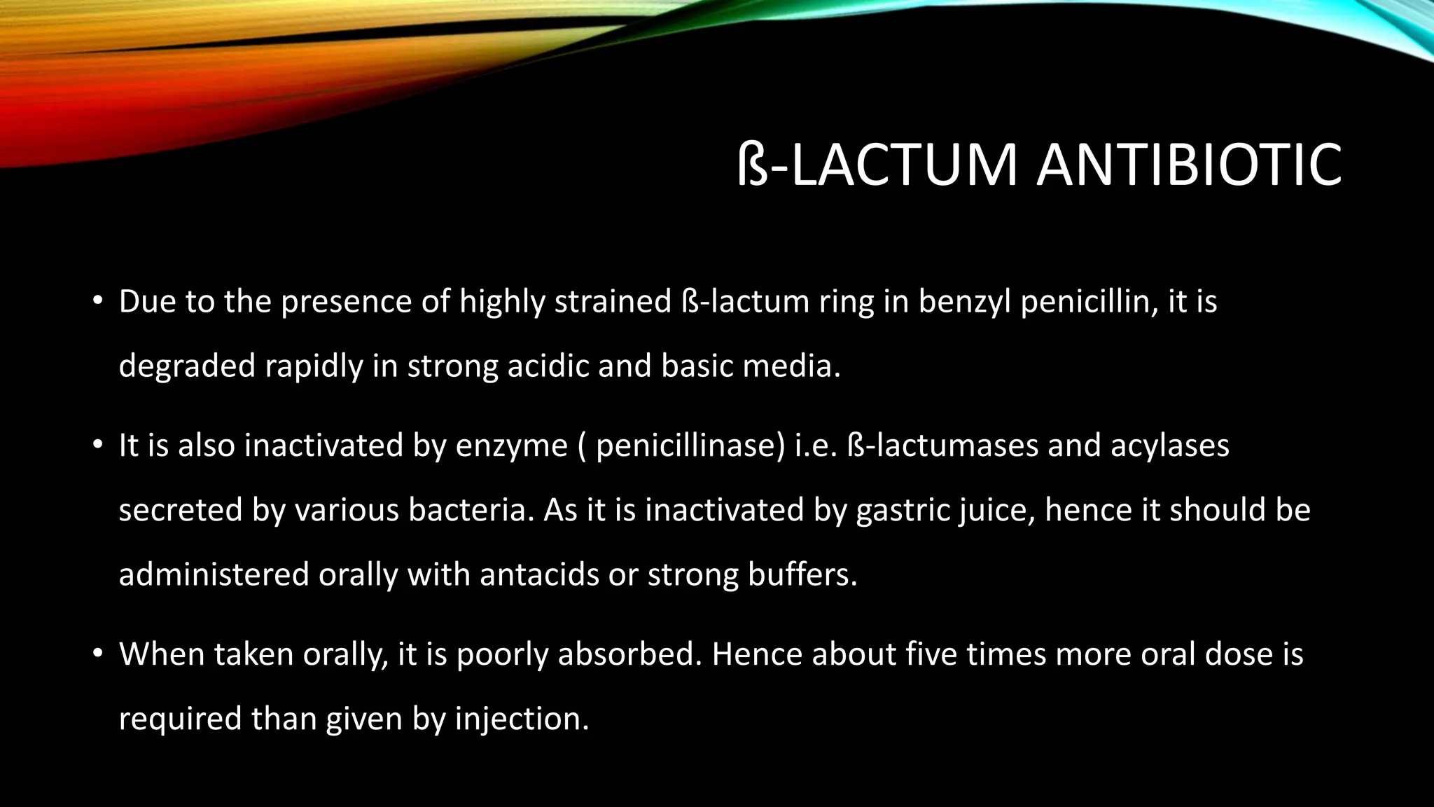 Antibiotics presentation of Pharmaceutical Chemistry | PDF
