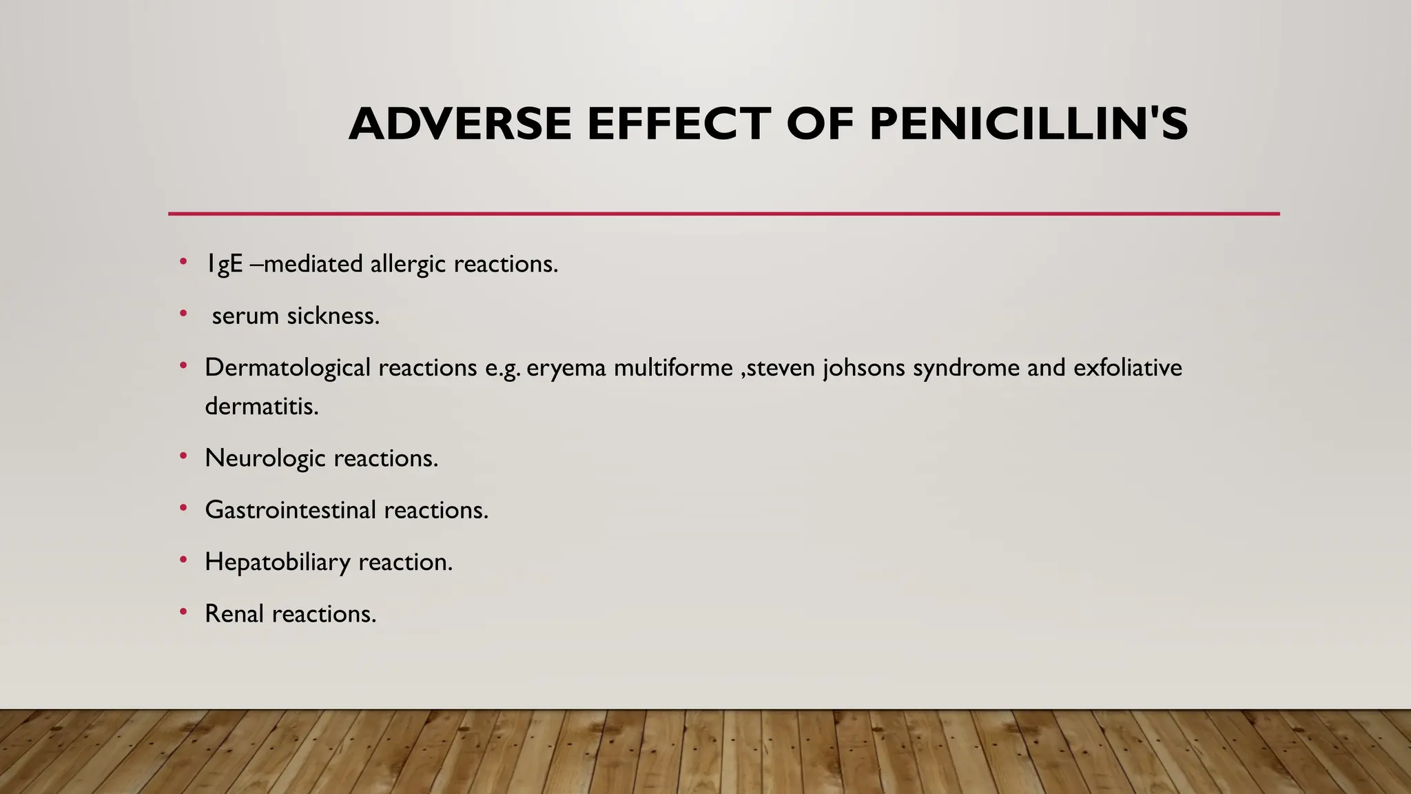Antibiotics and their classes, mechanism of action and effects.pptx