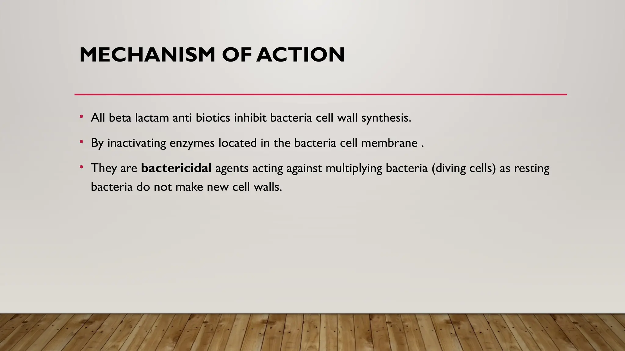 Antibiotics and their classes, mechanism of action and effects.pptx