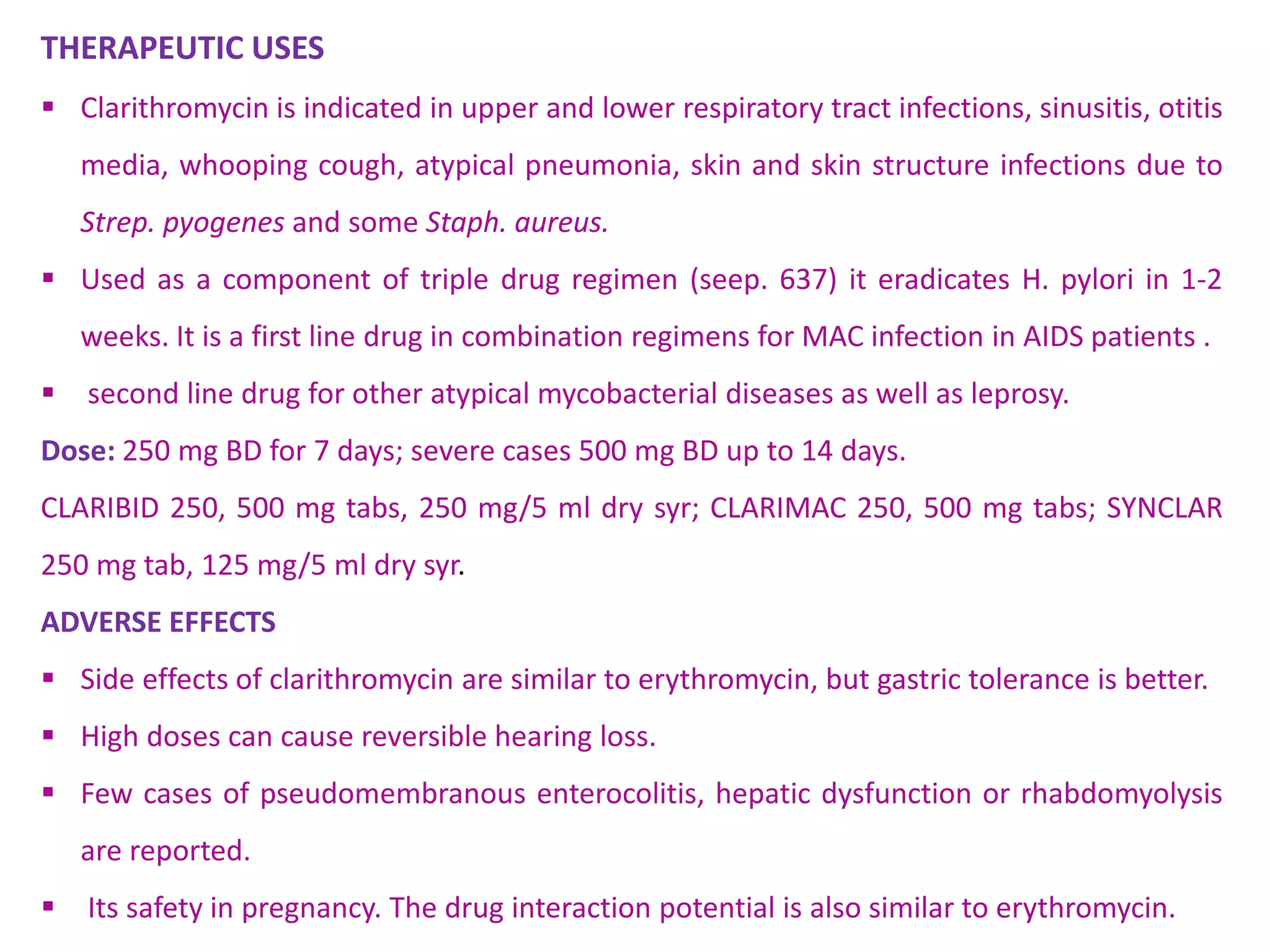 Antibiotics chloramphenicol and macrolides | PPTX