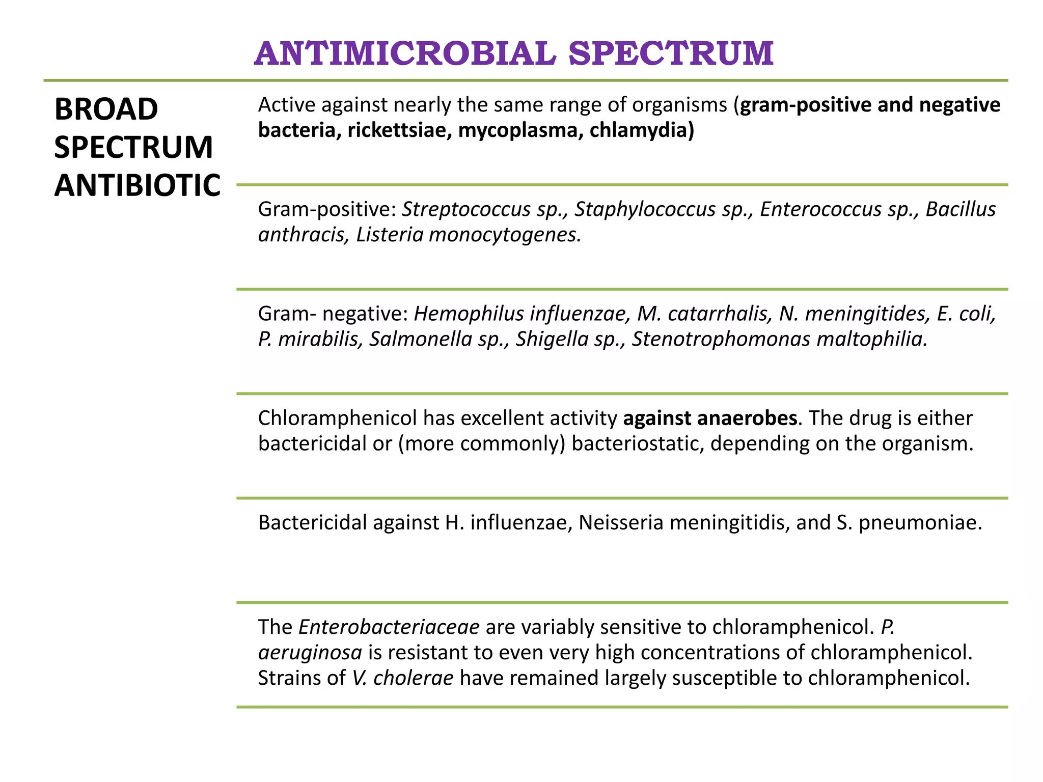 Antibiotics chloramphenicol and macrolides | PPTX