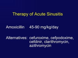 Antibiotics Etiology & Treatment Of Bacterial Infections In Children | PPT