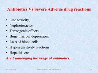 Antibiotics | PPTX