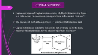 beta lactam antibiotics | PPTX