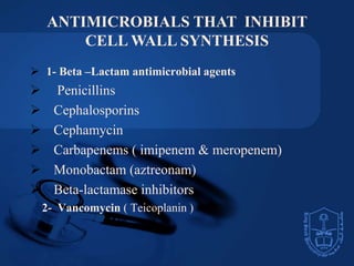 Antibiotics lecture- 13- medical rev.ppt