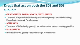 Antibiotics and its mechanism of action | PPTX