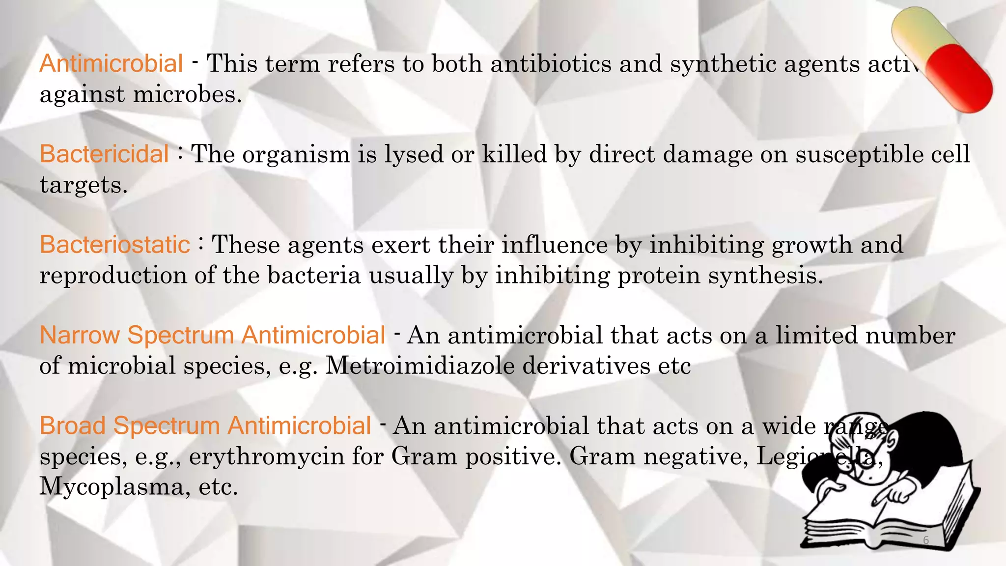 Antibiotics and its principles | PPTX