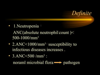 Antibiotics And Leukopenia | PPT
