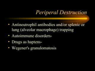 Antibiotics And Leukopenia | PPT