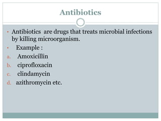 Antibiotics and their alternatives | PPTX