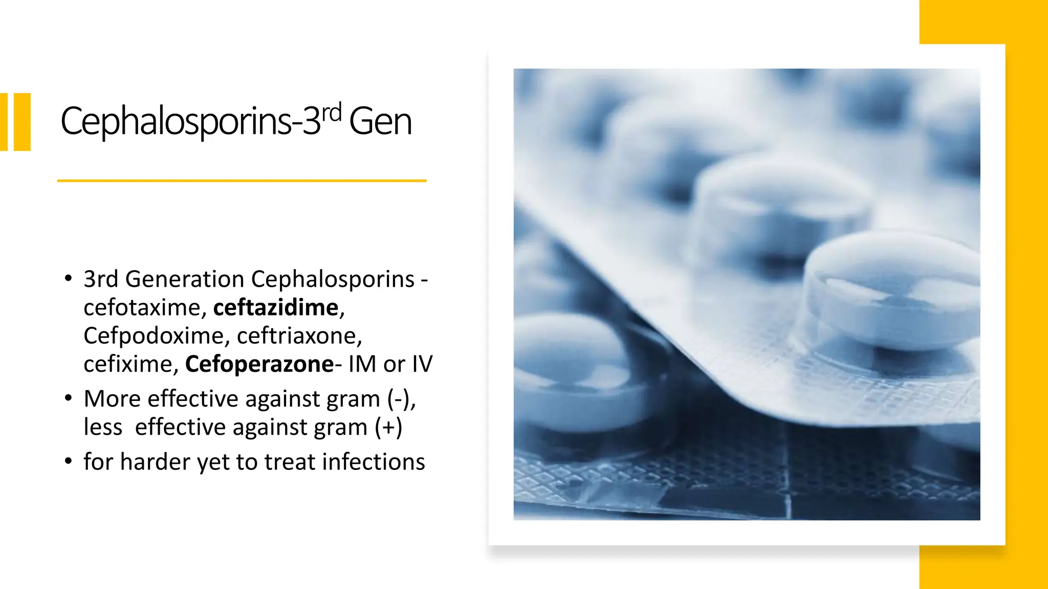 Basics of antibiotics-different types of classification | PPTX