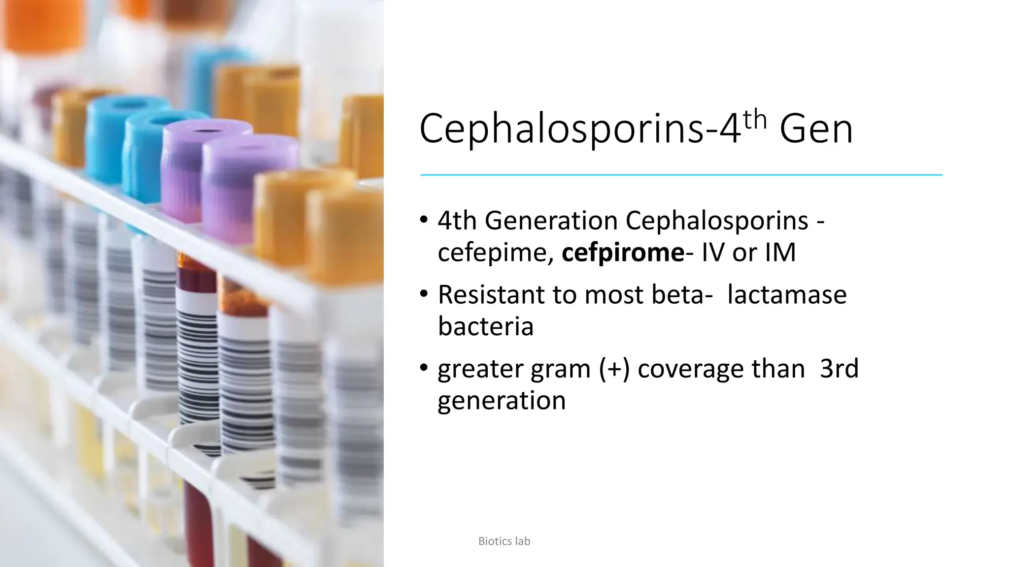 Basics of antibiotics-different types of classification | PPTX