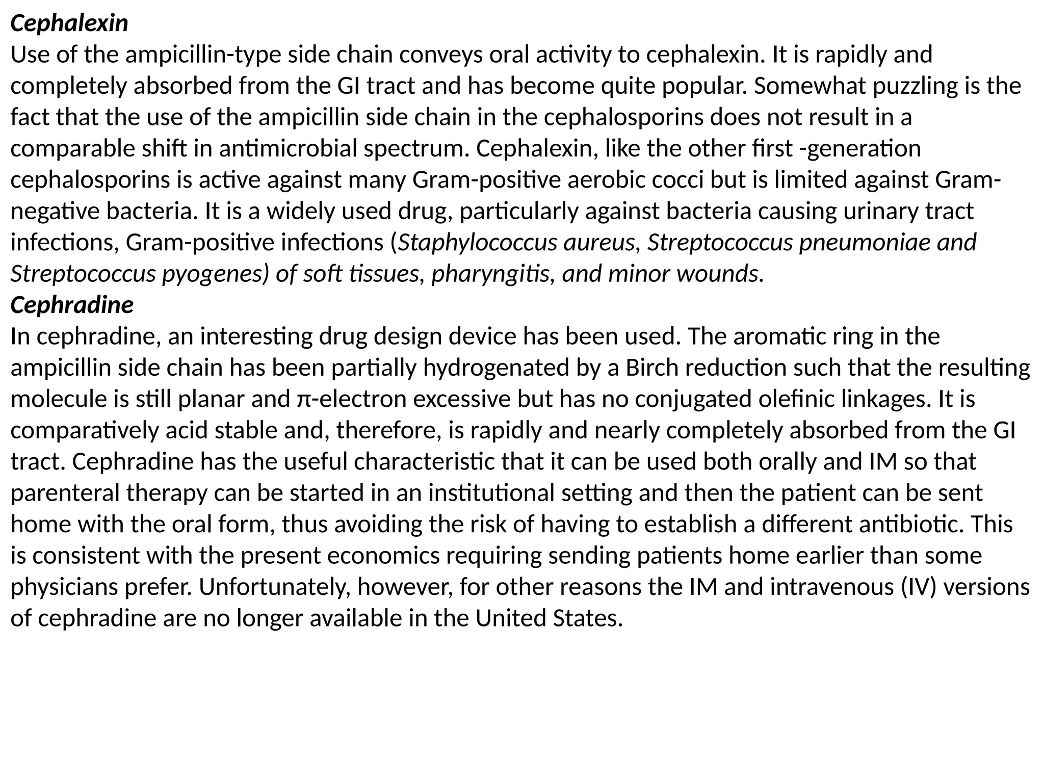 antibiotics_cephalosporins.pptx for pharmacy | PPTX