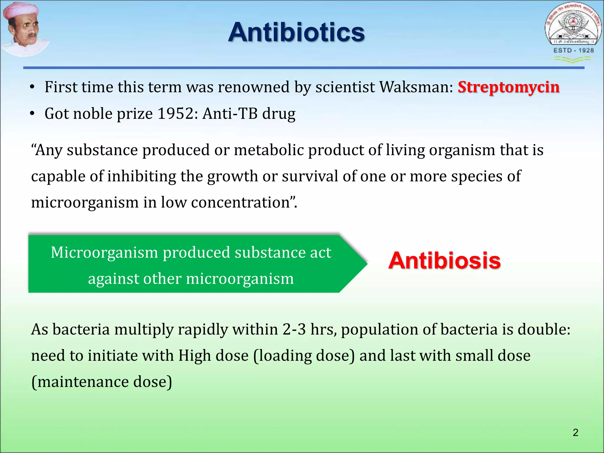 Antibiotics Classification | PDF