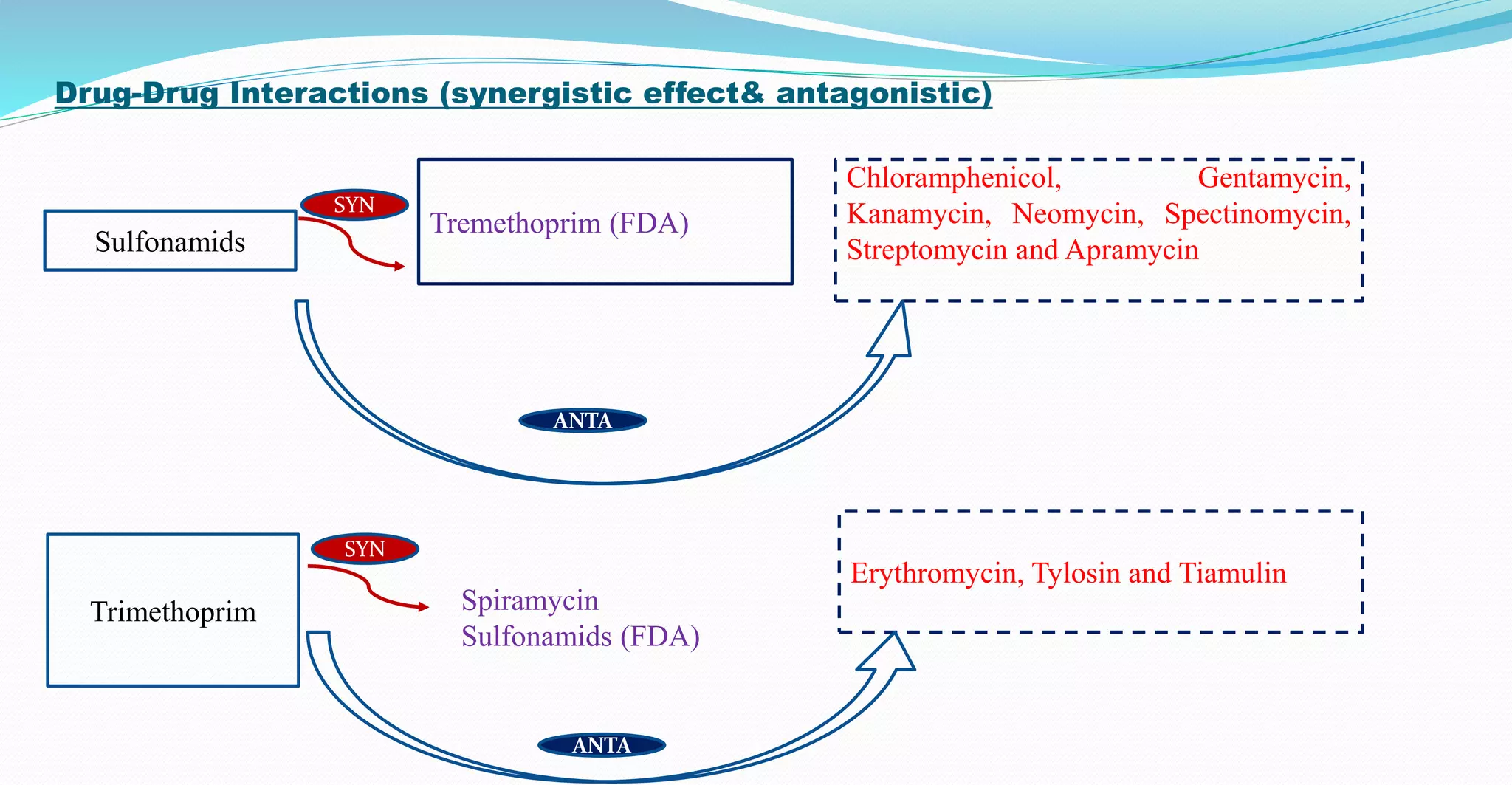 Antibiotics classification, synergism and antagonism | PPTX