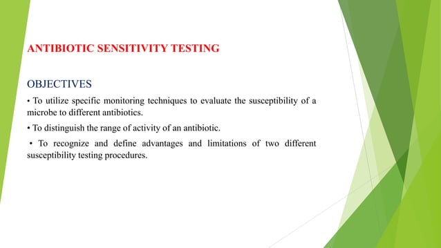 Antibiotic Sensitivity Test.pptx | Chemistry | Science