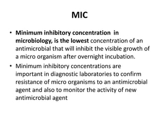 Antibiotic sensitivity test PPT by Dr.C.P.PRINCE | PPTX