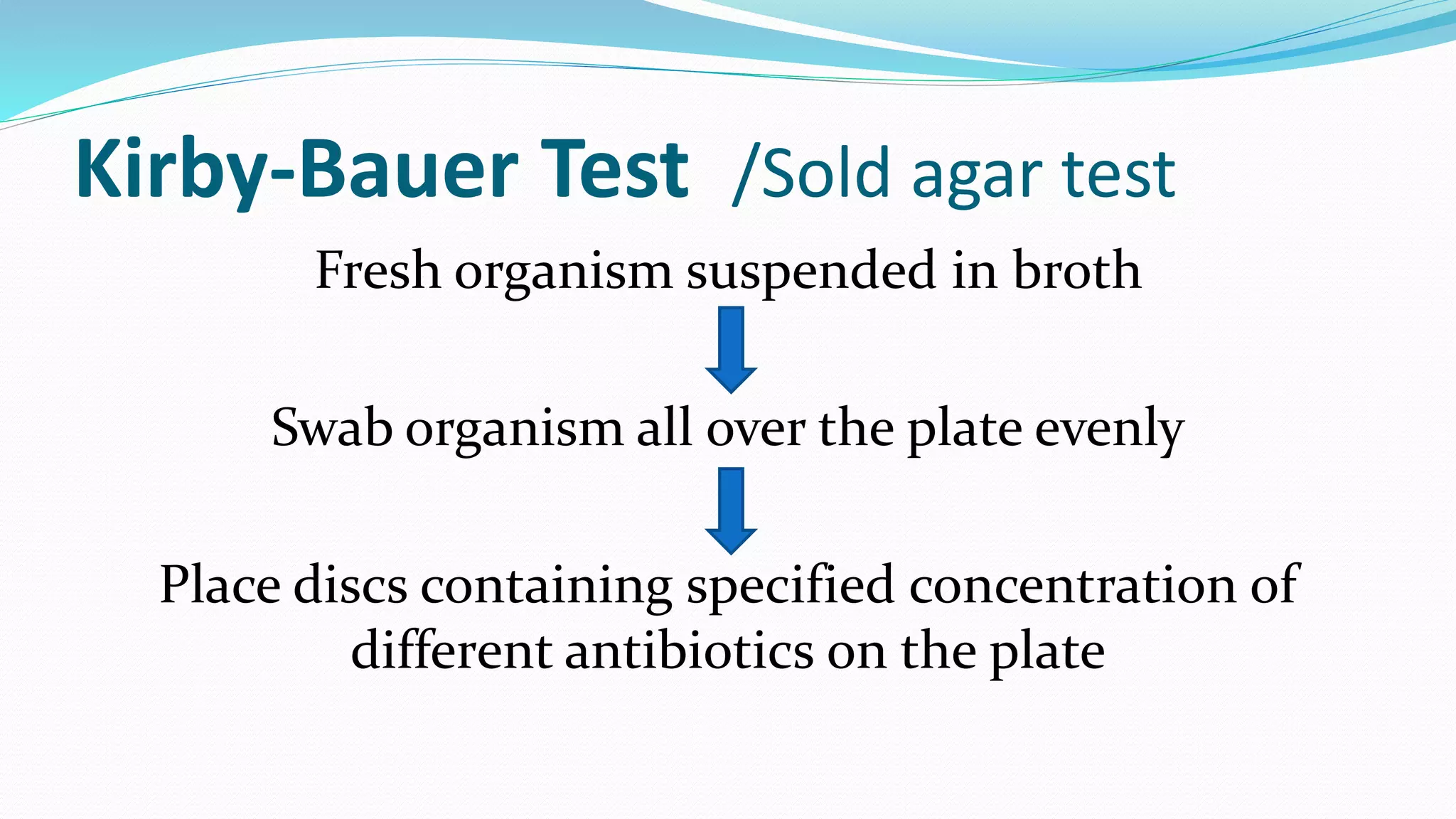 Antibiotic sensitivity testing | PPTX