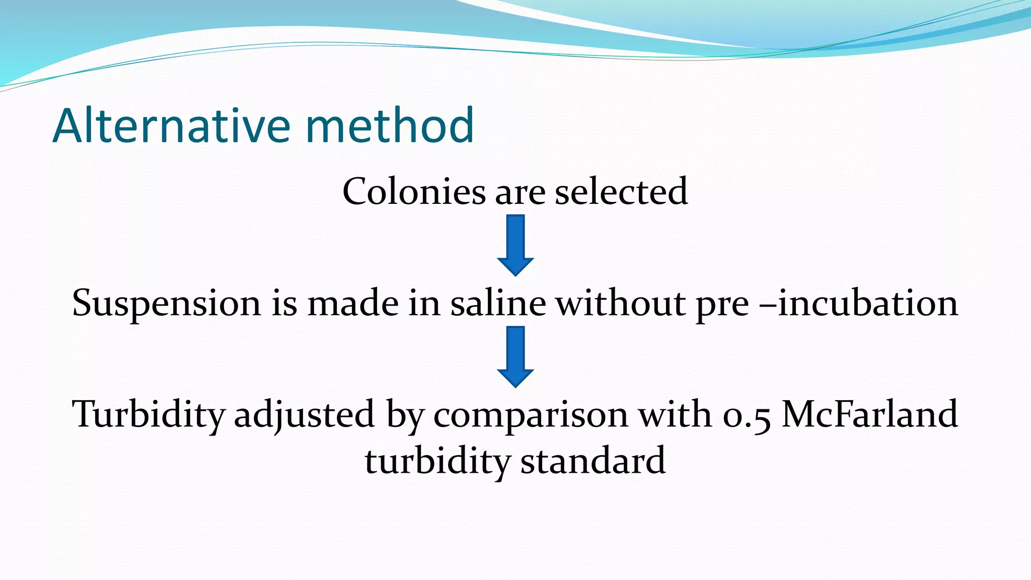 Antibiotic sensitivity testing | PPTX