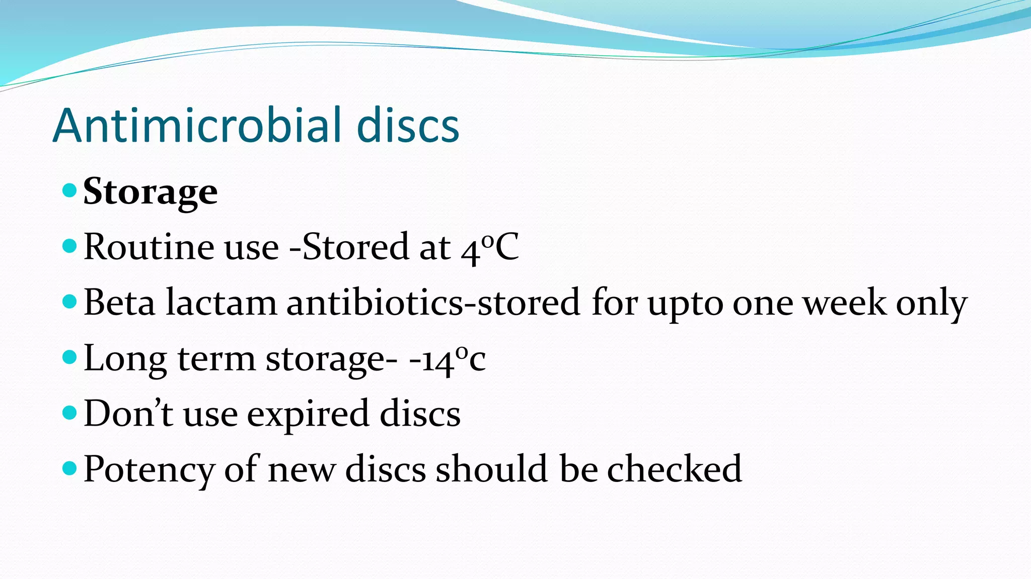 Antibiotic sensitivity testing | PPTX
