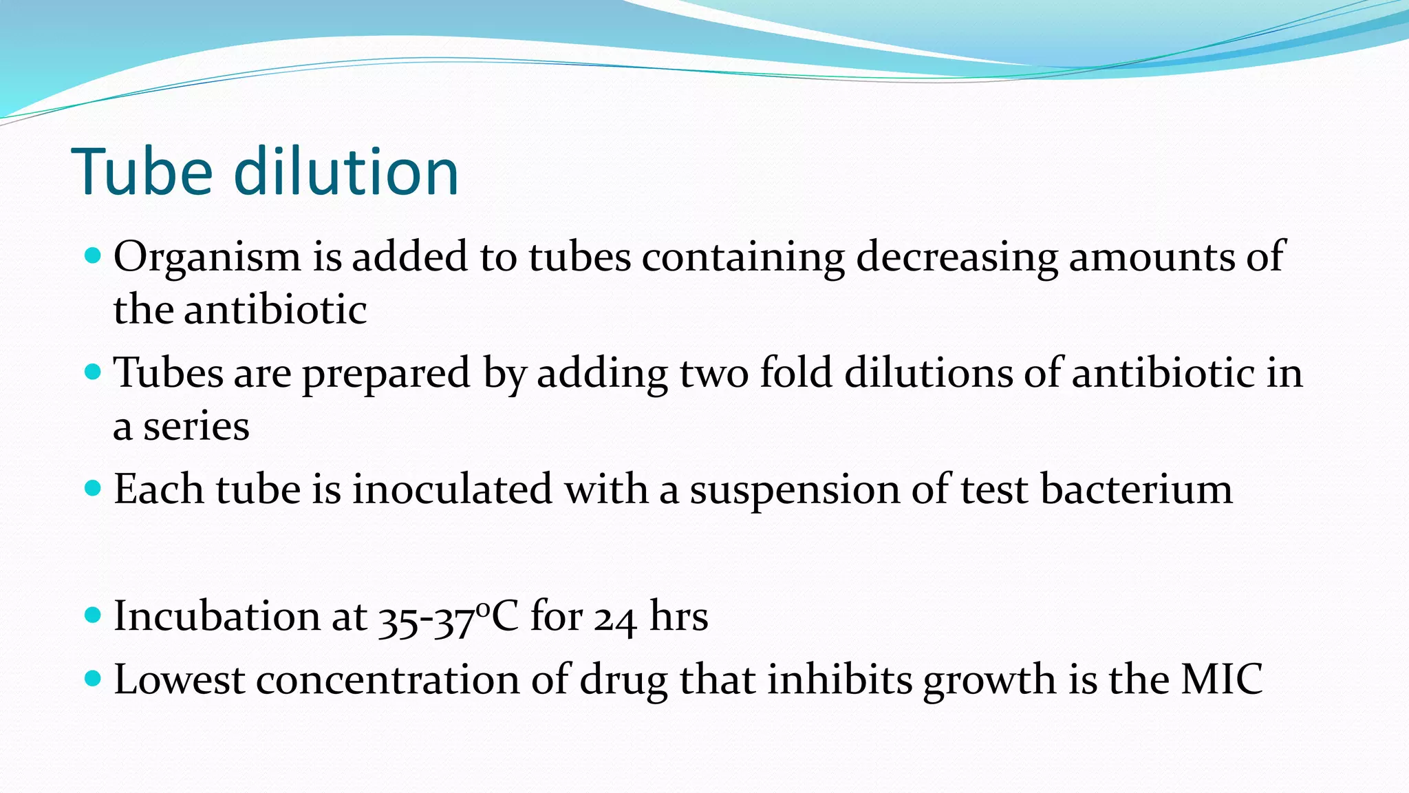 Antibiotic sensitivity testing | PPTX