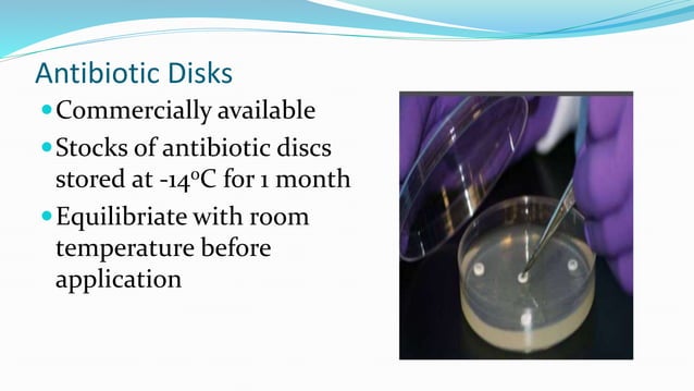 Antibiotic sensitivity testing | PPTX