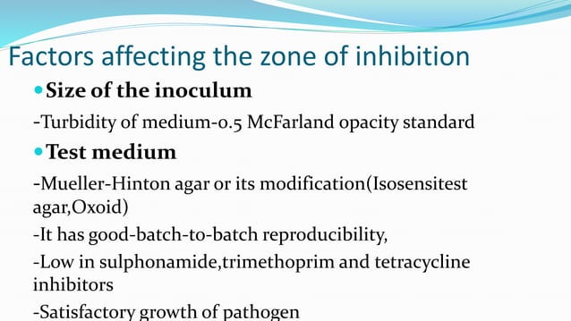 Antibiotic sensitivity testing | PPTX
