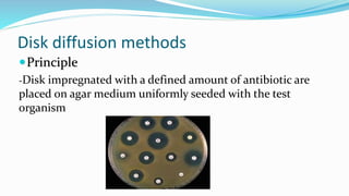 Antibiotic sensitivity testing | PPTX