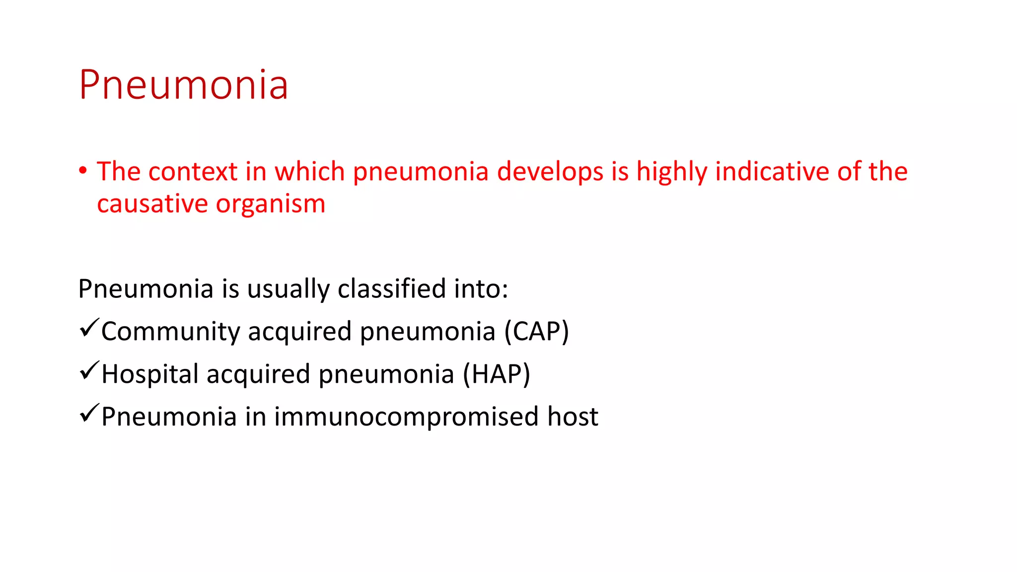 Antibiotics for pneumonia | PPTX