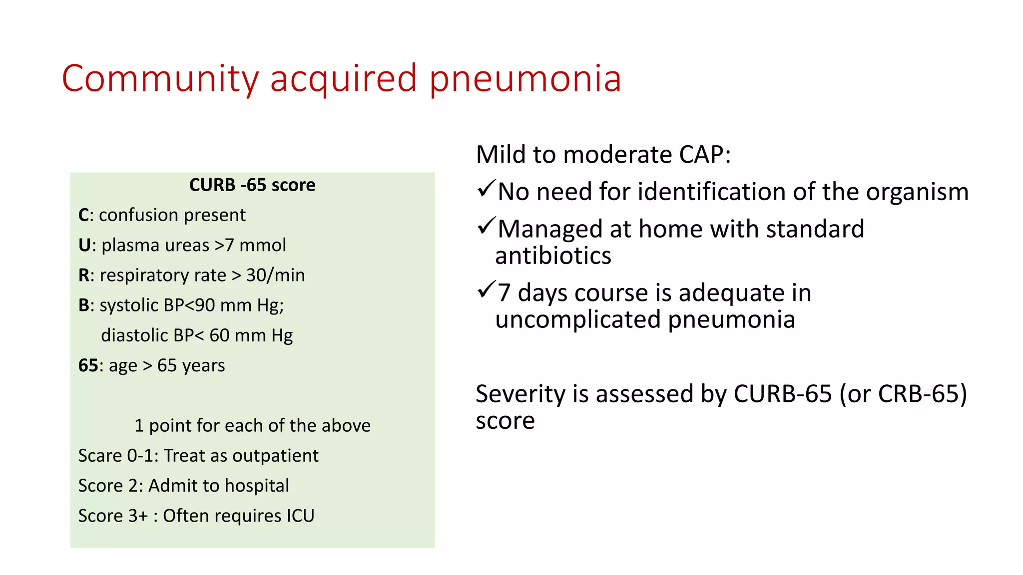 Antibiotics for pneumonia | PPTX