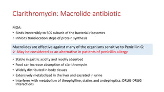 Antibiotics for pneumonia | PPTX