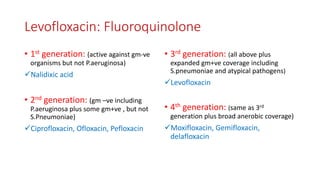 Antibiotics for pneumonia | PPTX