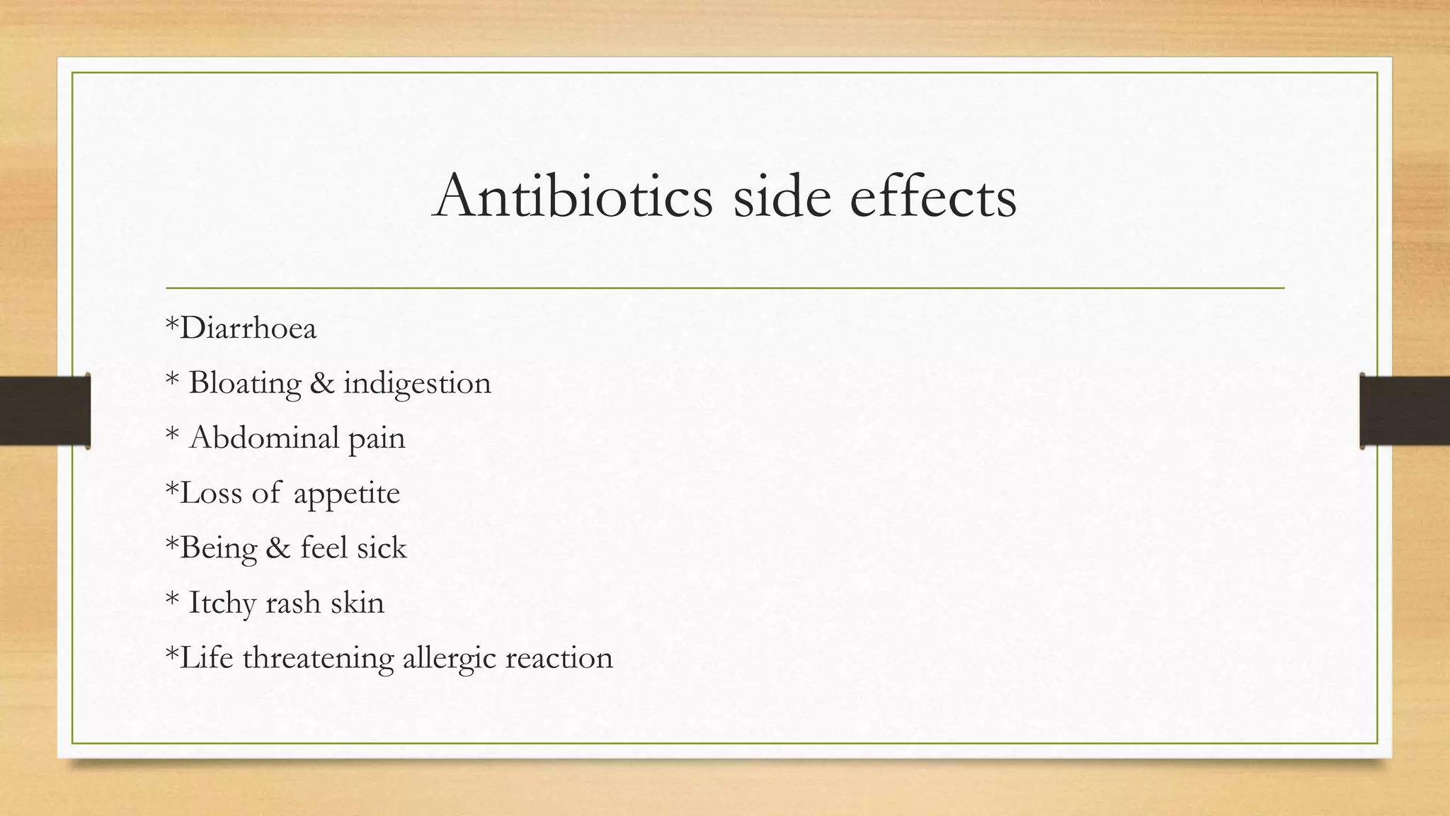 Antibiotics | PPTX
