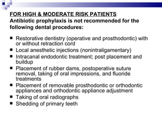 Antibiotics in dentistry | PPT