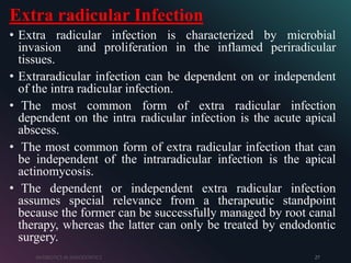 Antibiotics in endodontics | PPTX