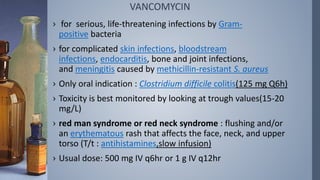 Antibiotics in icu | PPTX