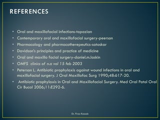 Antibiotics in oral and maxillofacial surgery | PDF