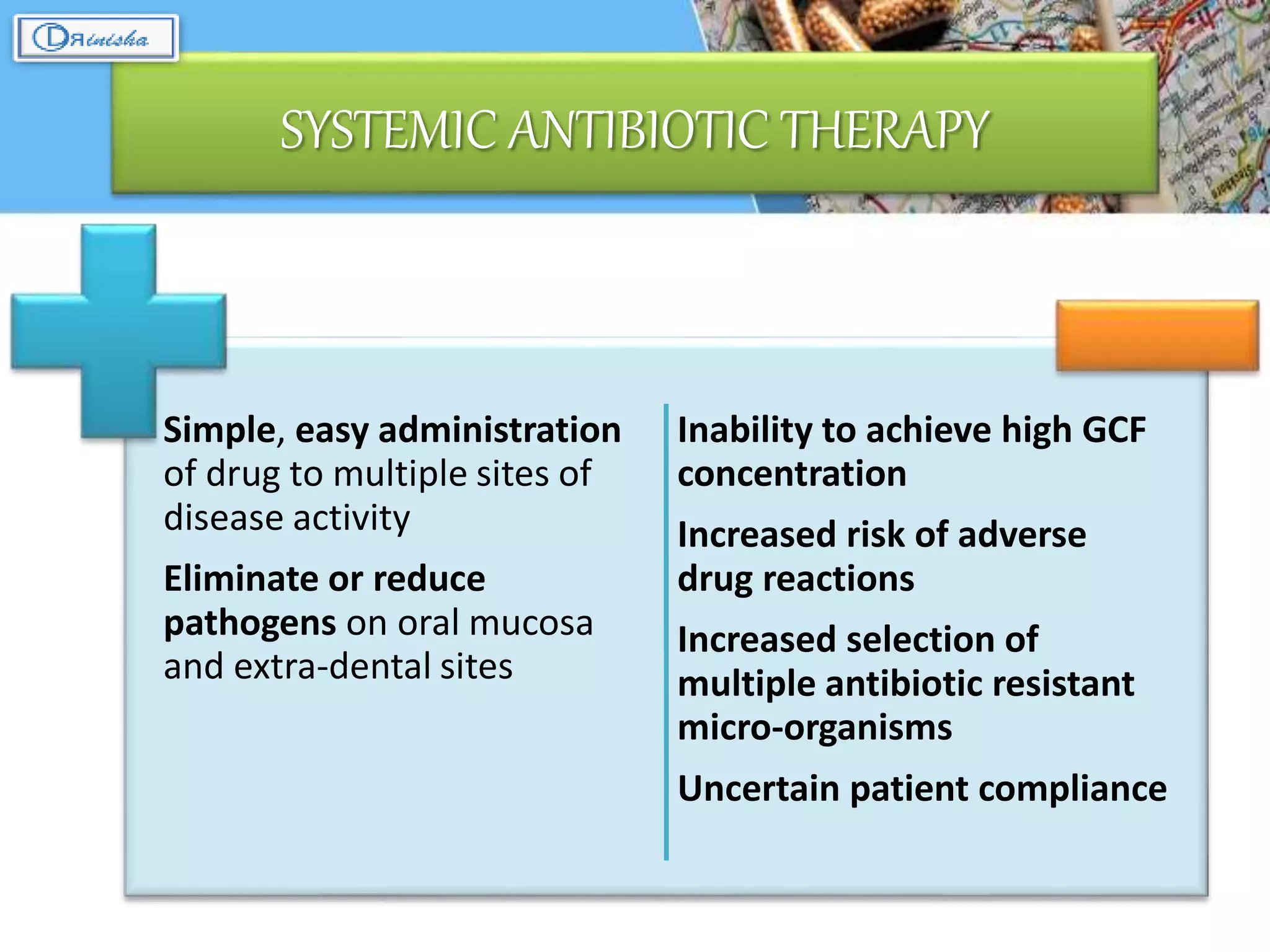 Antibiotics in periodontics | PPTX