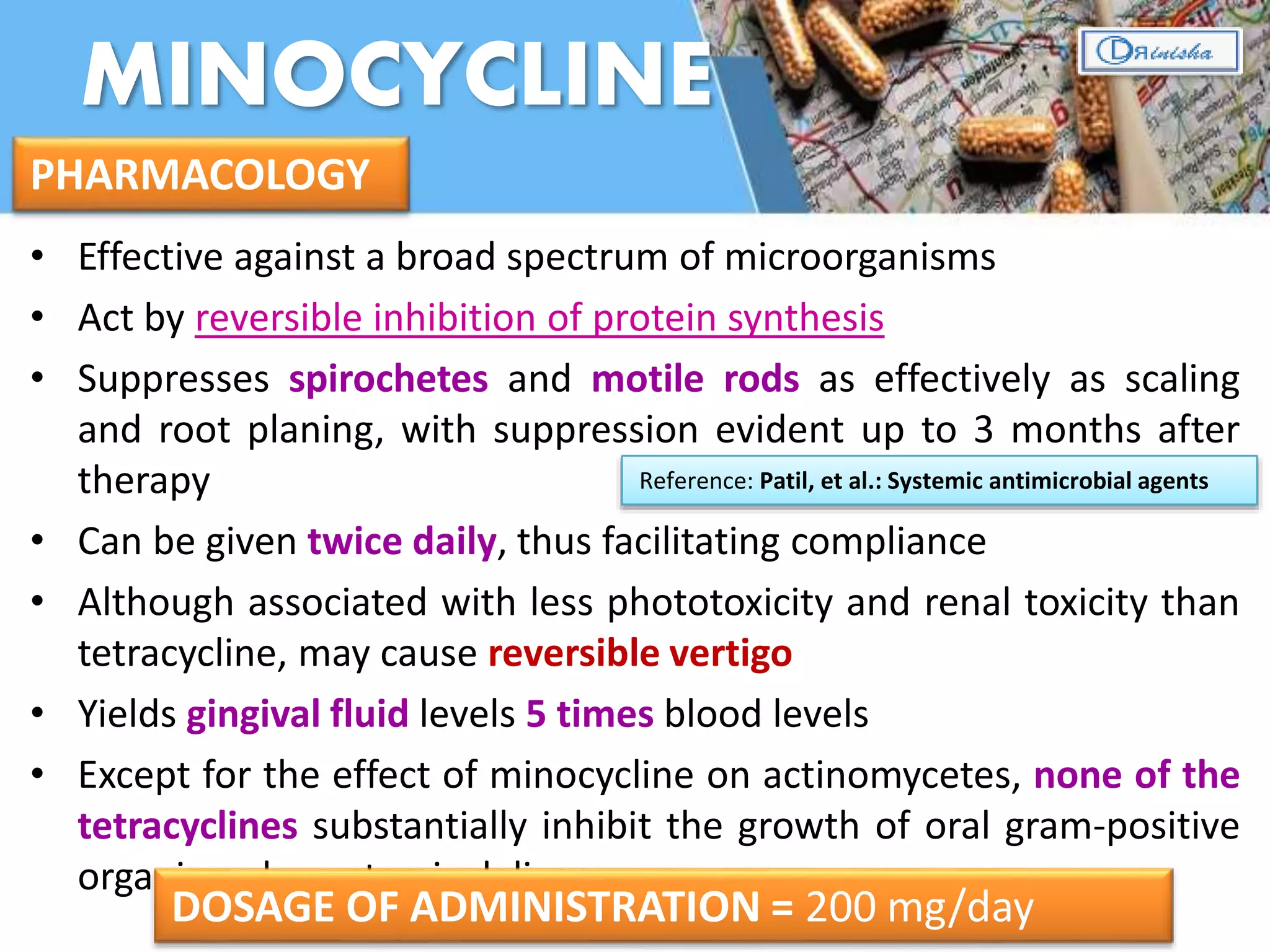 Antibiotics in periodontics | PPTX